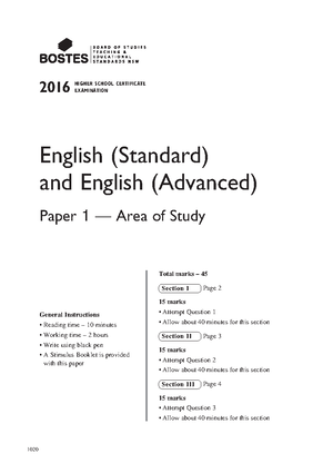 English Advanced Common Module Essay - ..), ultimately inviting readers ...