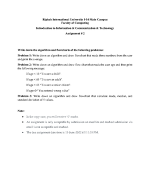 Formal Methods in Software Engineering - Formal Methods in Software Engineering Assignment. (2 ...