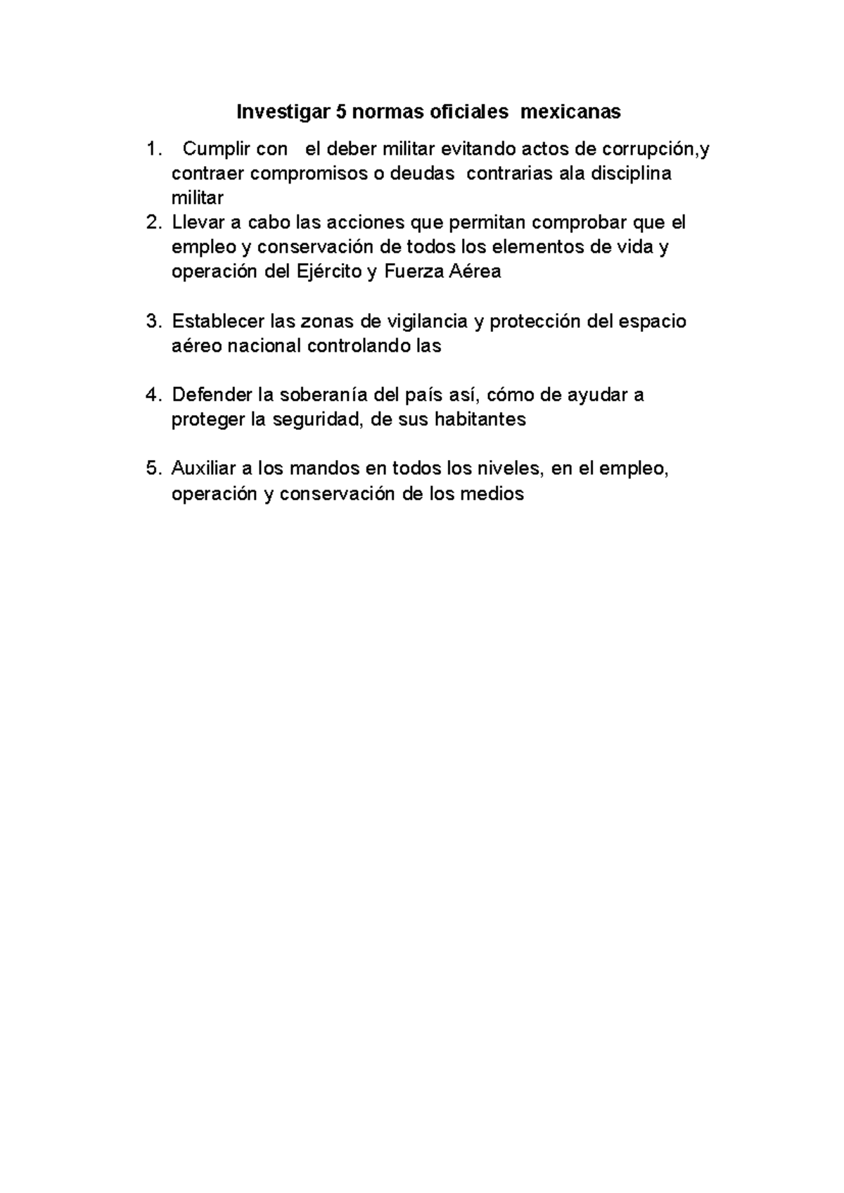 5 normas - Jsjjss - Investigar 5 normas oficiales mexicanas Cumplir con ...