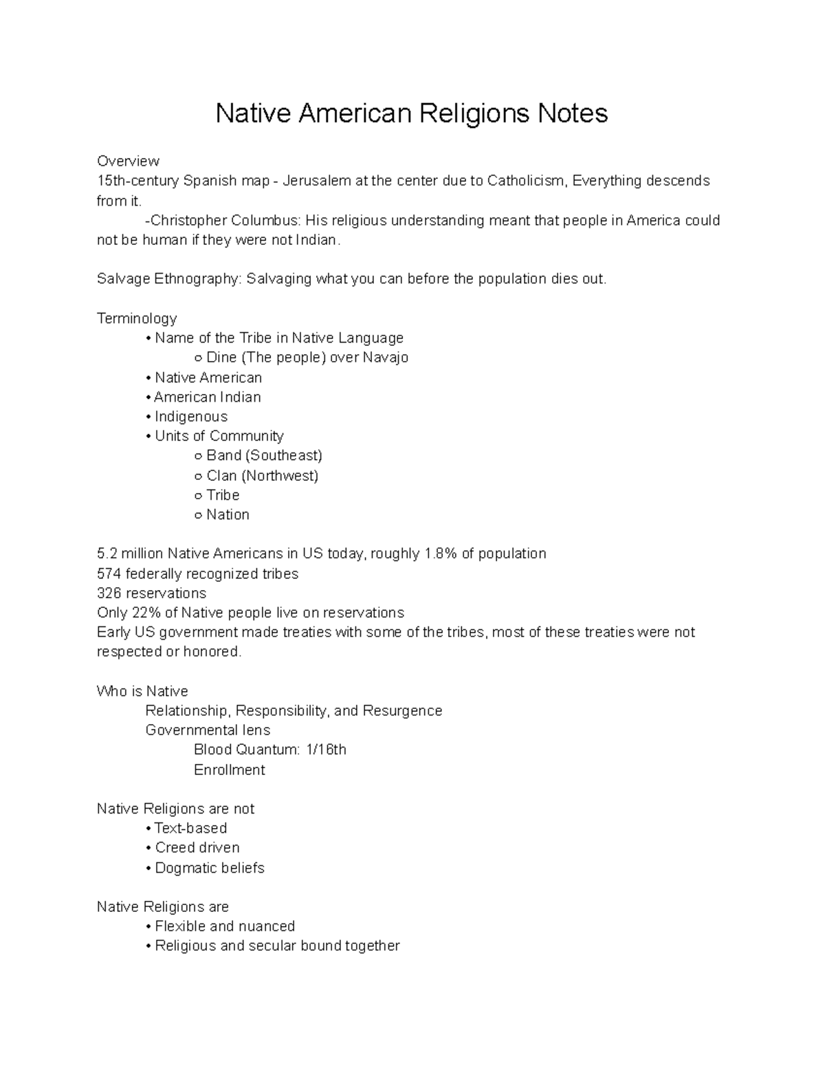 Native American Religions -Christopher Columbus: His religious ...