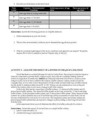 Physio Ex Exercise 1 Activity 1 - PhysioEx Lab Report Exercise 1 : Cell ...