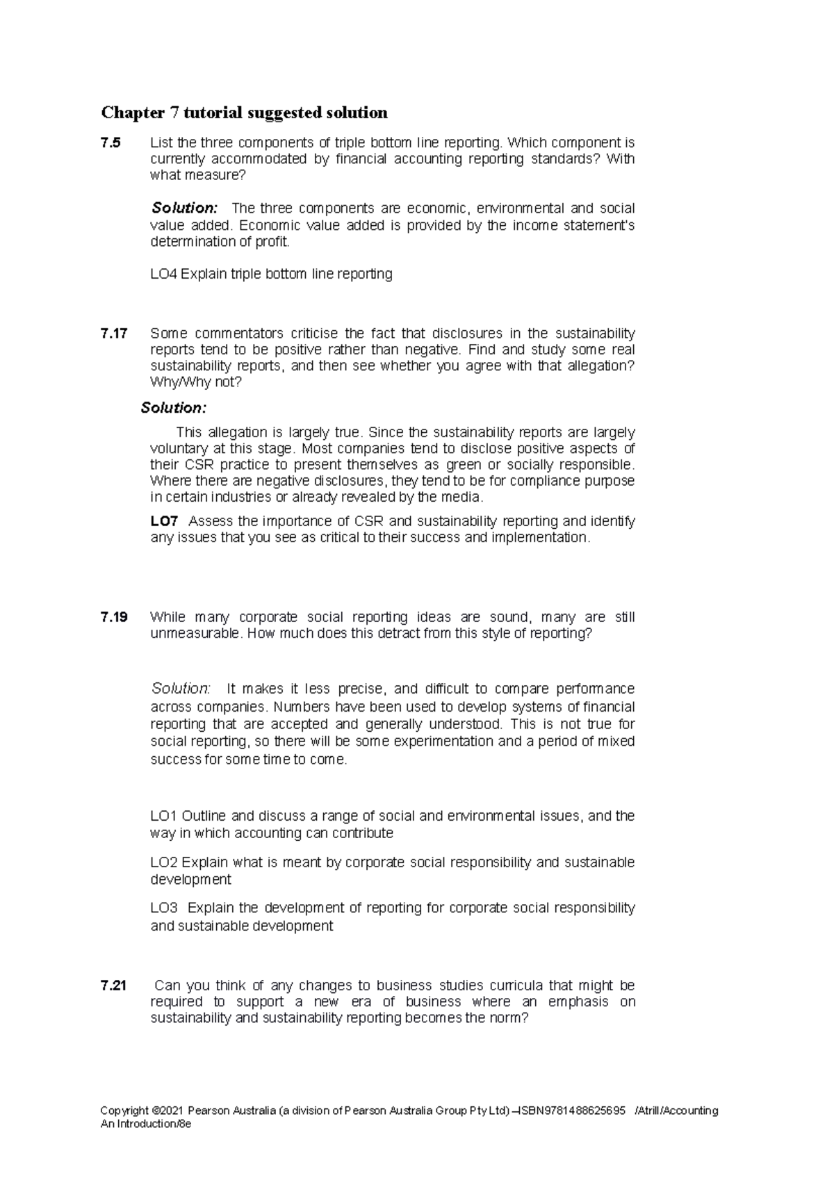 Chapter 7 tutorial suggested solution - Chapter 7 tutorial suggested ...