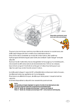 SSP 020 Boîte de vitesses automatique - Bases - La boîte de vitesses d ...