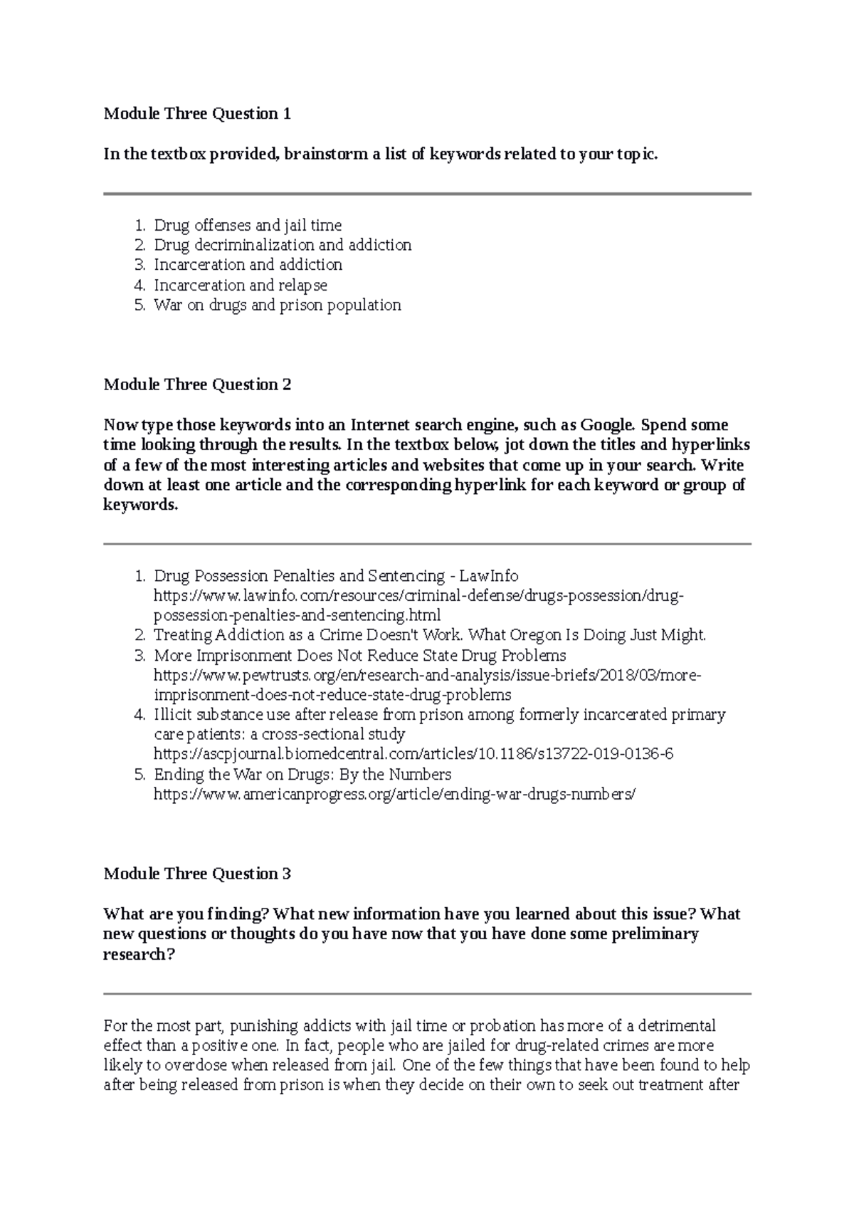 SCS 200 Applied Social Sciences week 3 - Module Three Question 1 In the ...