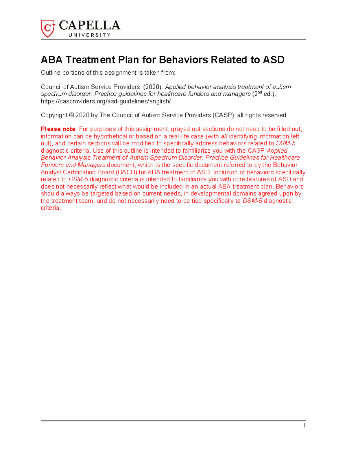 Cf aba treatment plan - ABA - ABA Treatment Plan for Behaviors Related ...