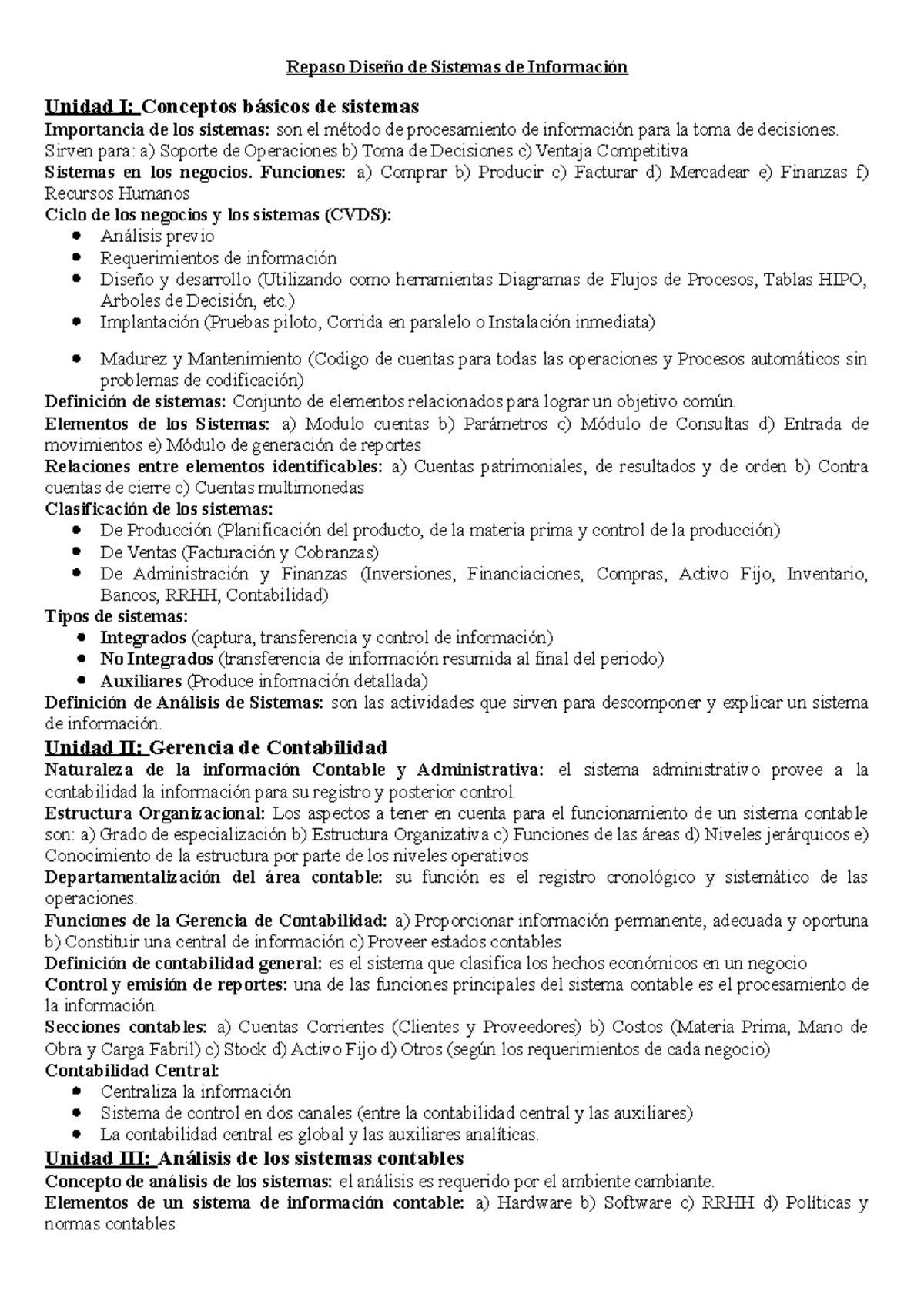 Repaso Diseño de Sistemas de Información Parte 1 - Repaso Diseño de ...