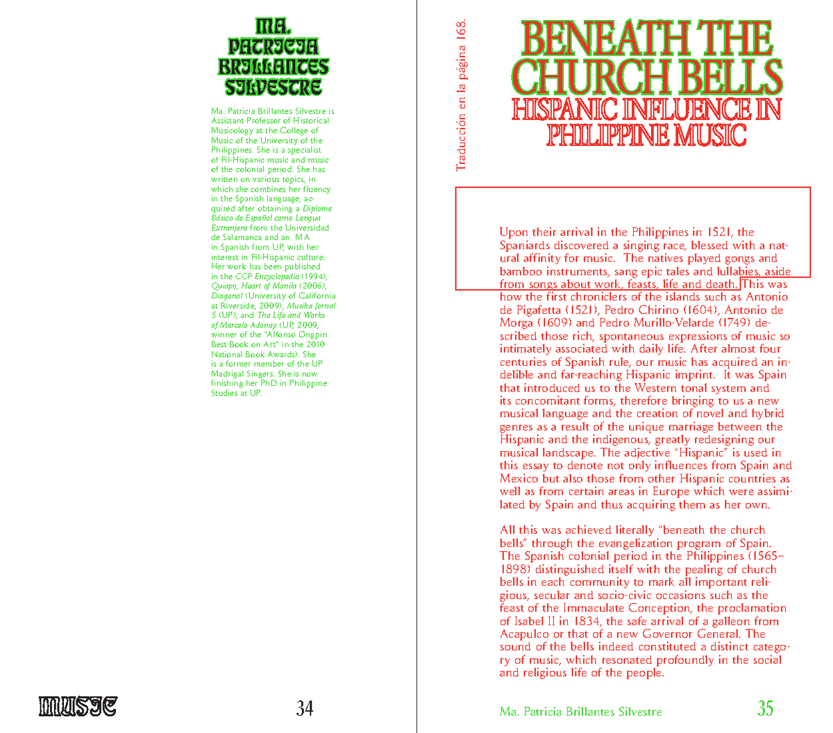 Beneath the church bells hispanic influence in philippine music - MA ...