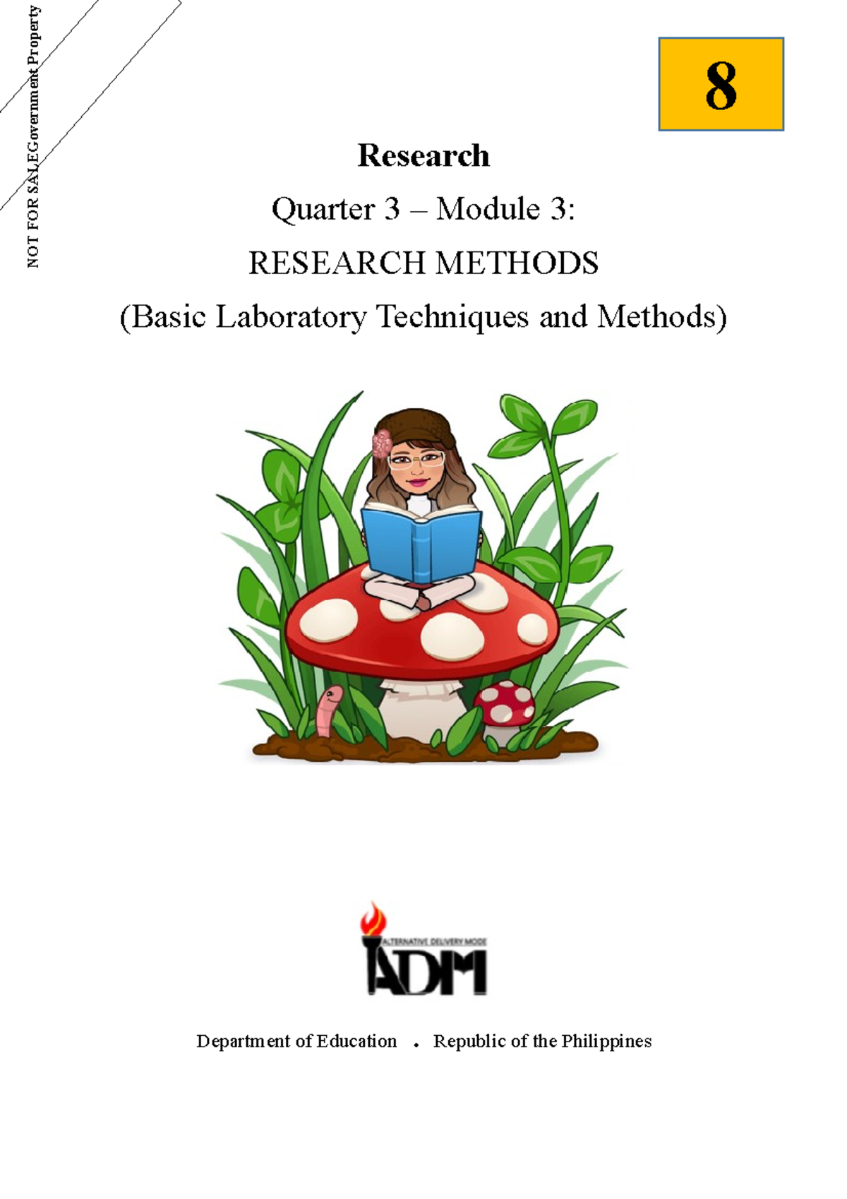 Q3-M3-Lab-Methods-and-Techniques 2023 - Research Quarter 3 – Module 3: RESEARCH METHODS (Basic ...