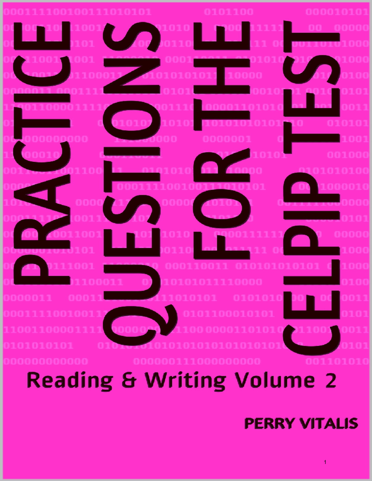 Perry vitalus R&W vol 2 - celpip test practice - reading and writing ...