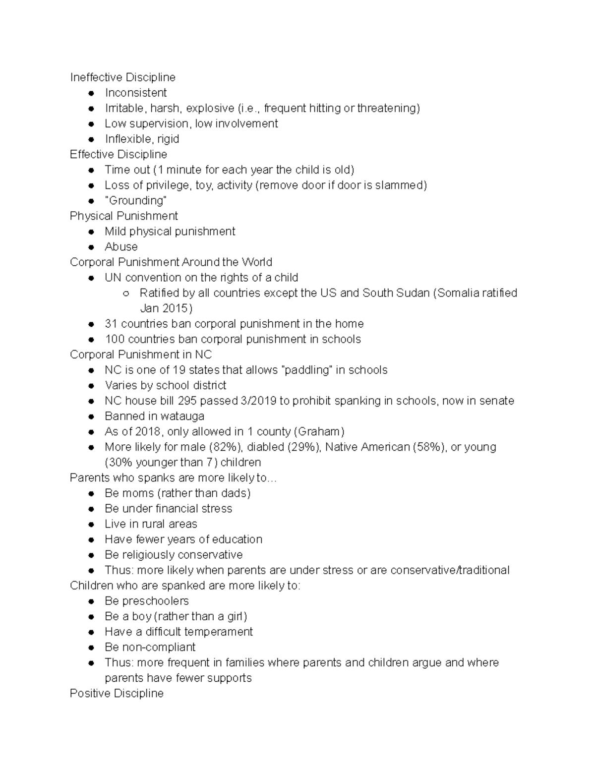 Psych Parenting Ch 16 - Ineffective Discipline Inconsistent Irritable ...