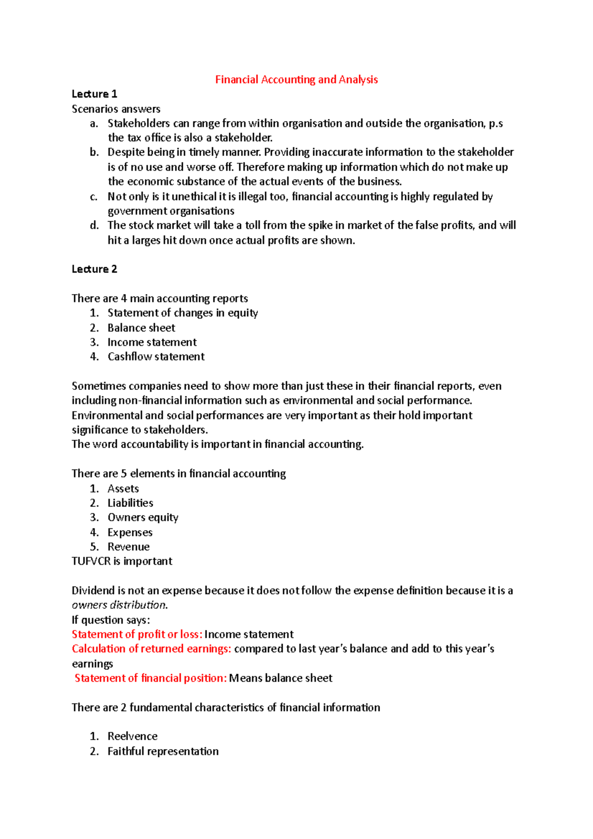 Fin Acc Analysis S1 2022 - MKTG1348 - RMIT University - Studocu