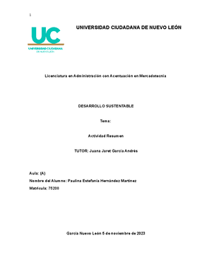 Pensamiento Económico, Social, Político Y Sistema Natural desarrollo sustentable - PENSAMIENTO ...