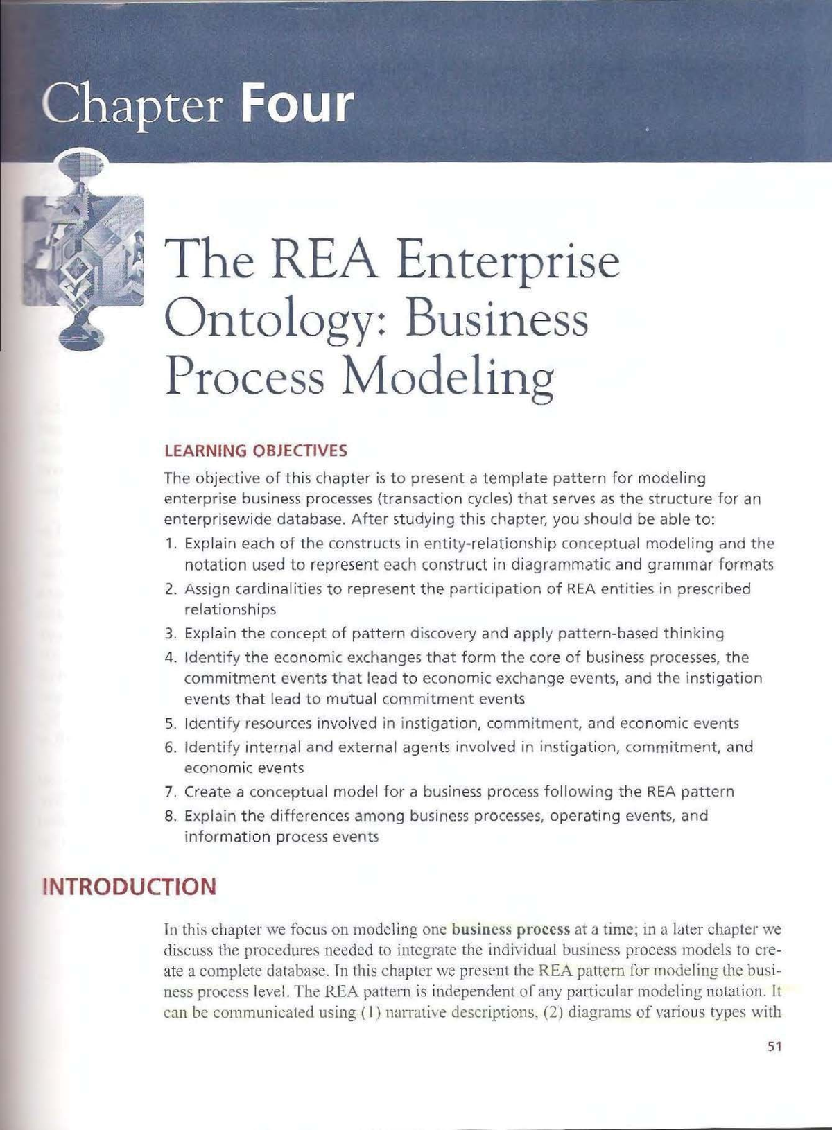 Chapter 4 - The REA Enterprise Ontology: Business Process Modeling - .5 ...