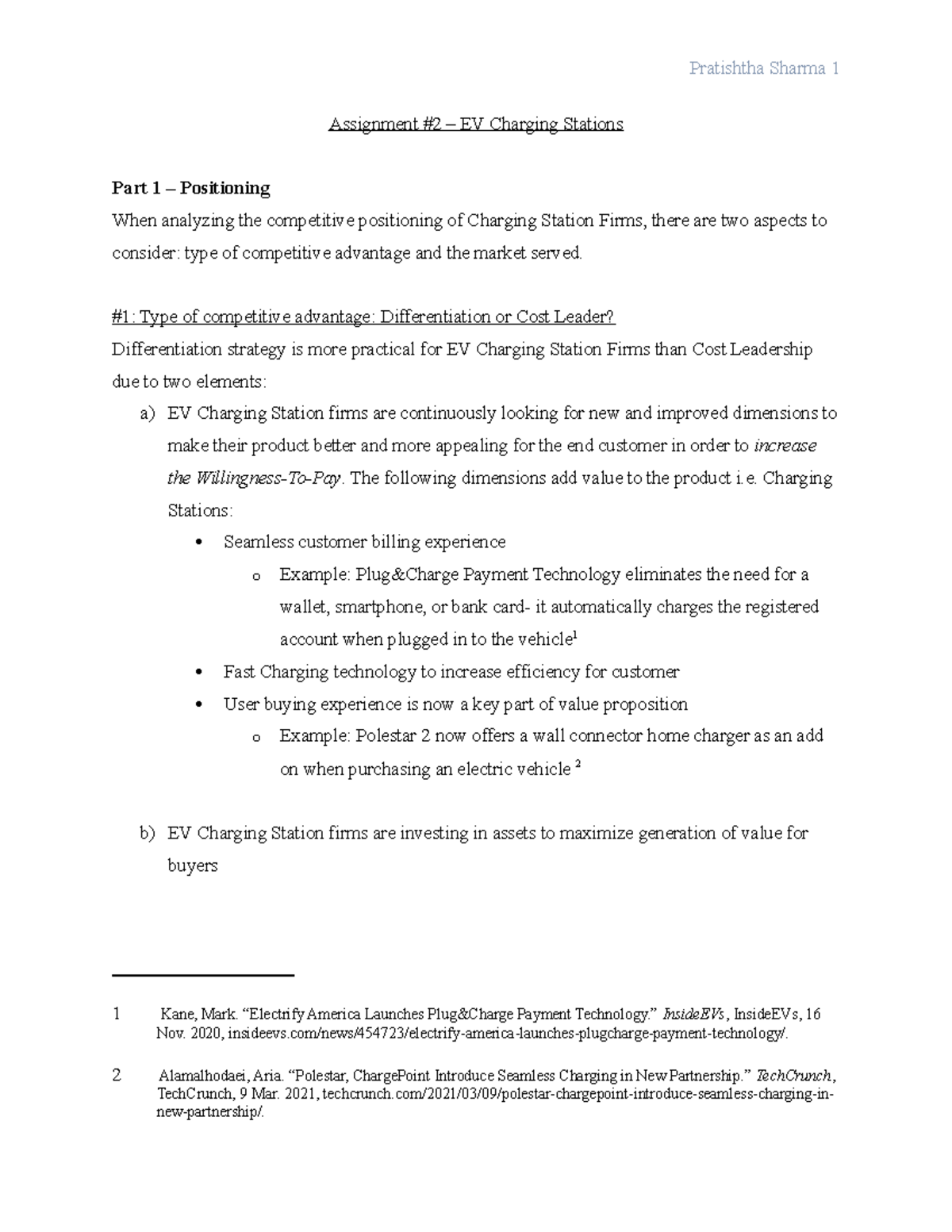 Assignment #2 SI422- EV Charging Stations - Assignment #2 – EV Charging ...