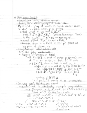 Abstract Alg Midterm Review - I i l i a i LIL{o i i r'vvtril\tywi nrxl ...