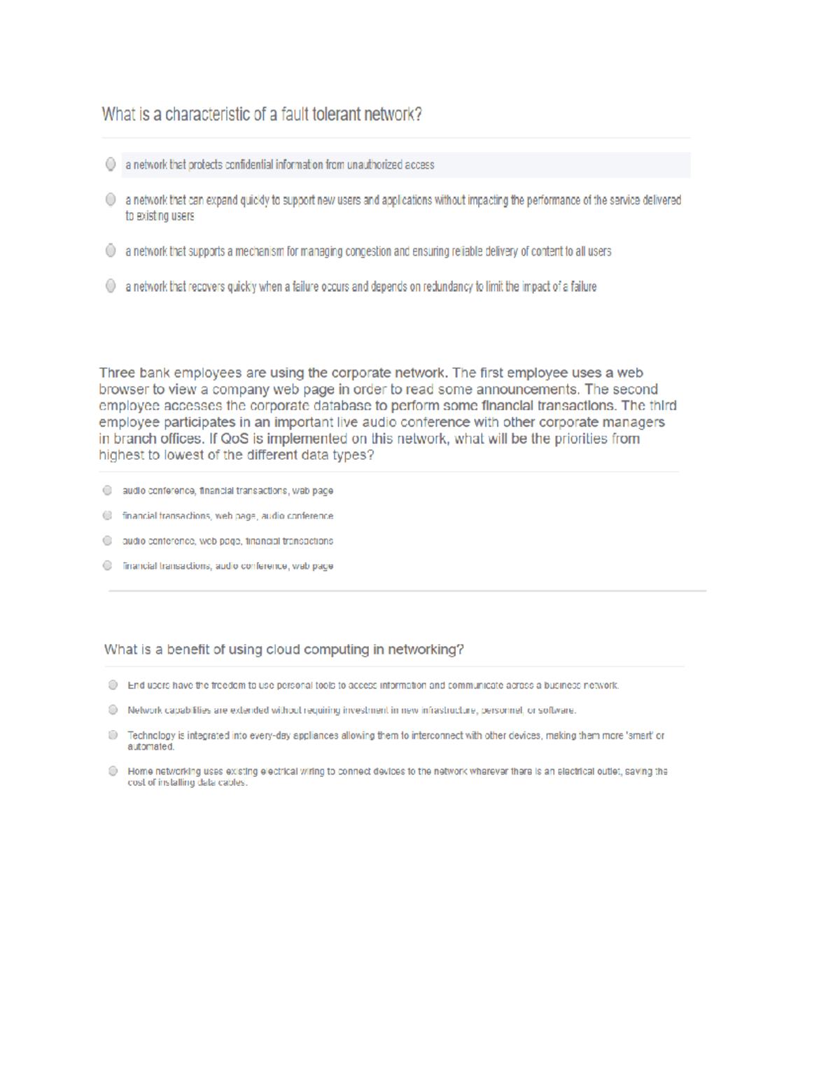 B1 cisco Final exam - practical questions - Engineering - Studocu