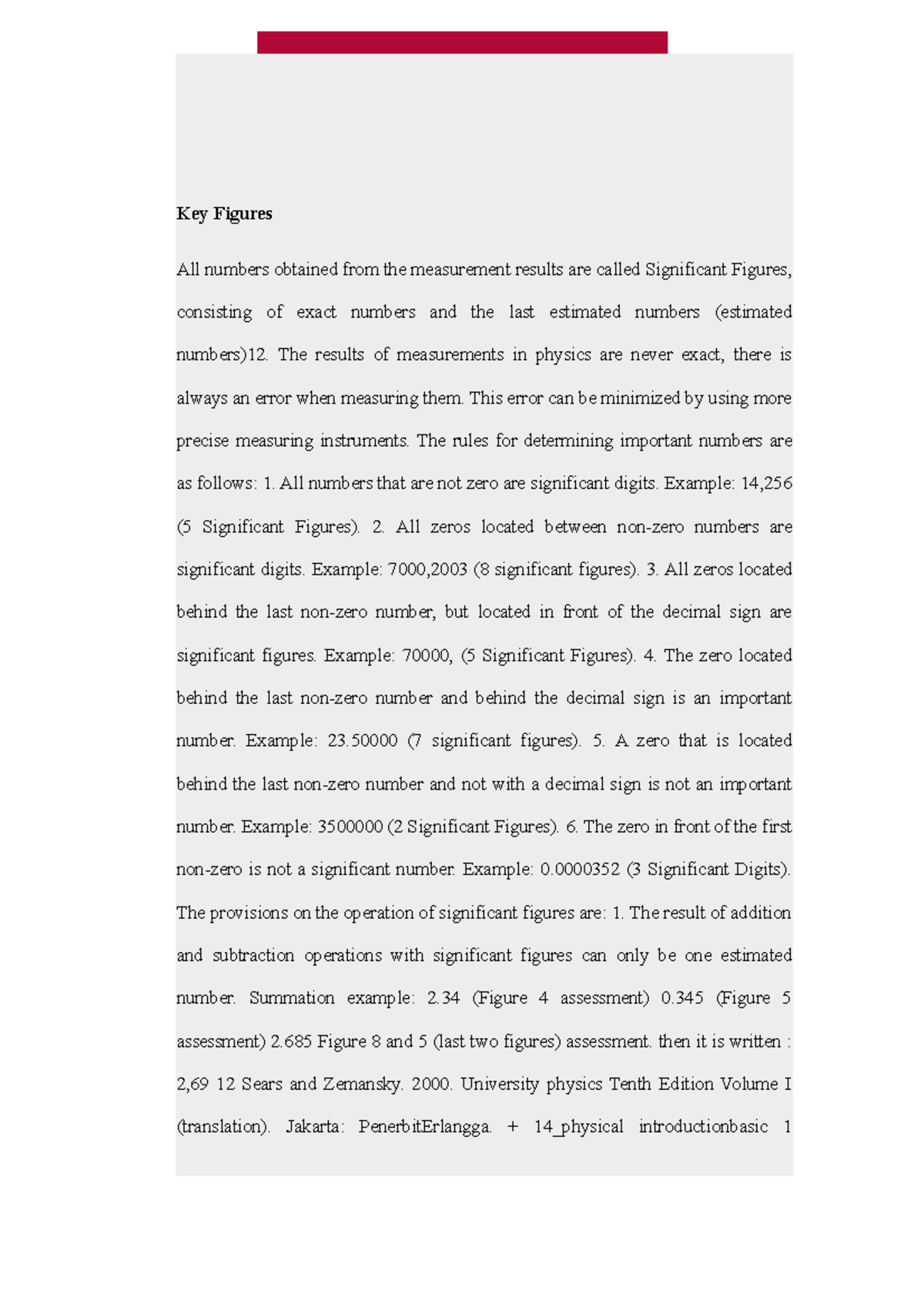 College Document - Key Figures - Key Figures All numbers obtained from ...