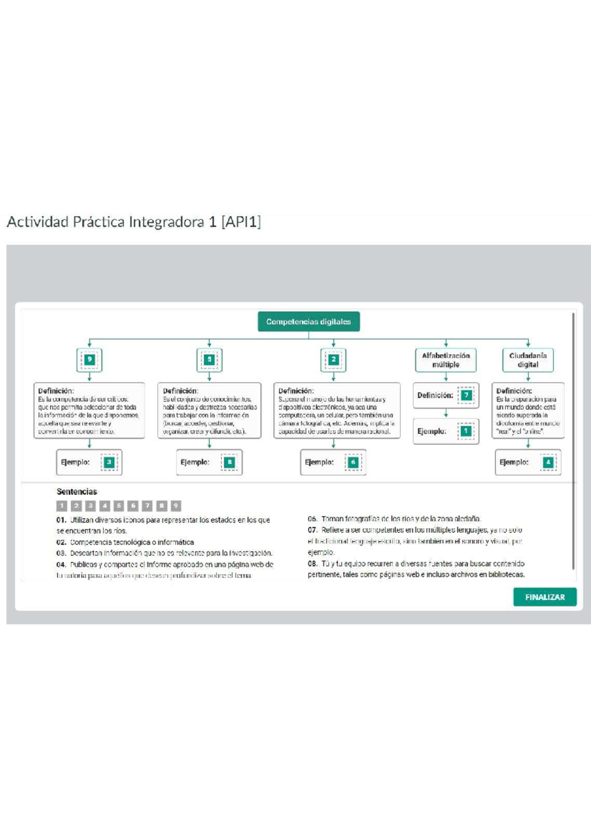 API1 100 - actividad practica 1 agosto - Recursos Informáticos - Studocu