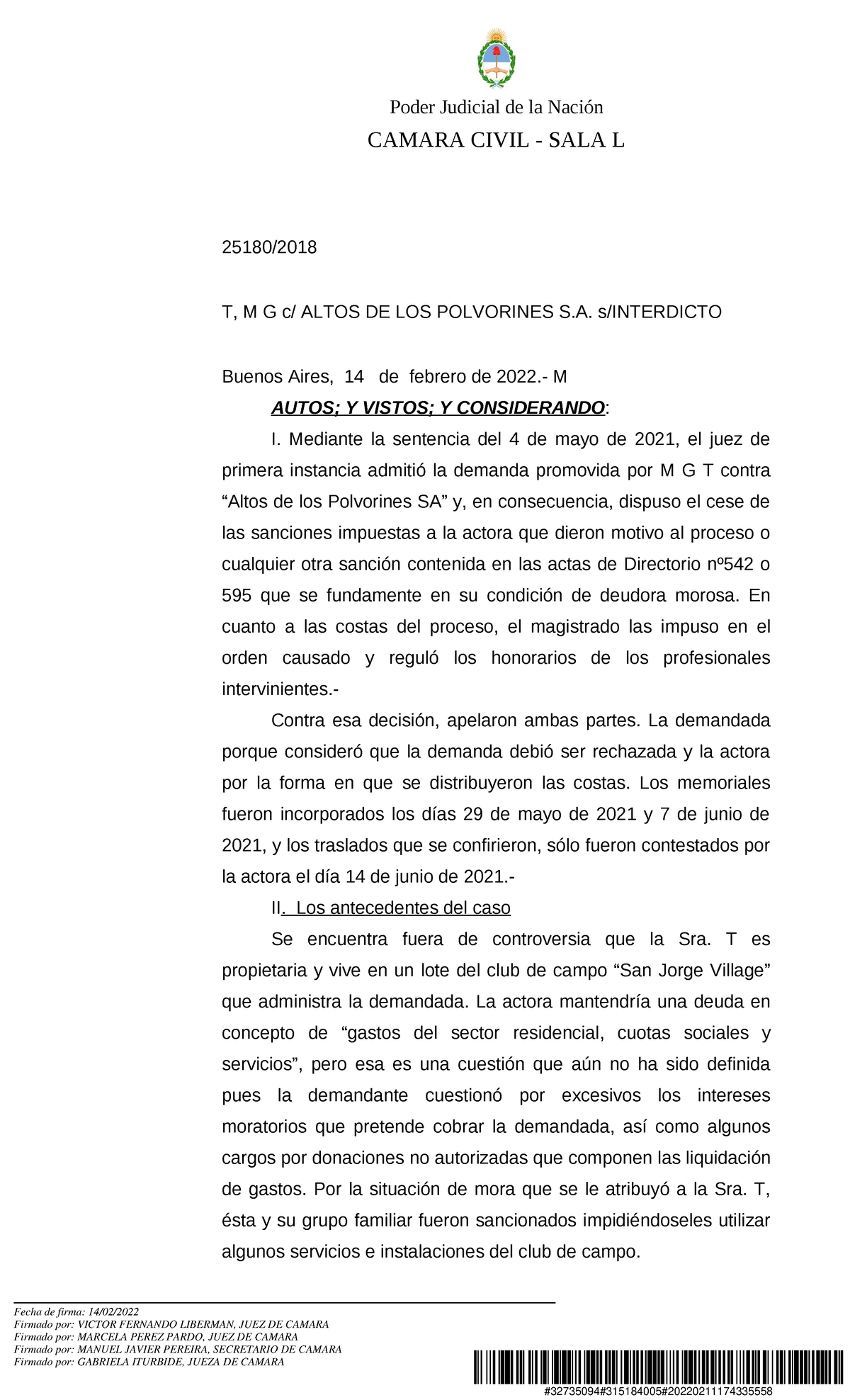 (jur.) PH Conjuntos Inmobiliarios Interdictos y sanciones a ...