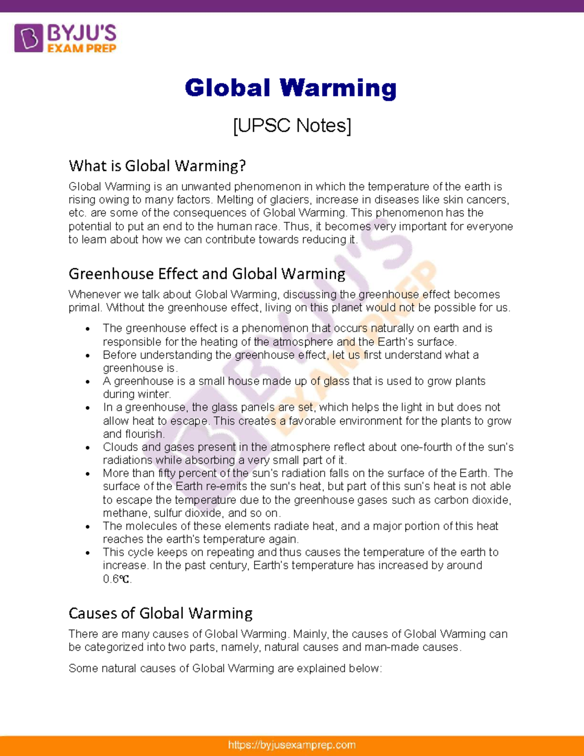 Global warming upsc notes 72 - Global Warming [UPSC Notes] What is ...