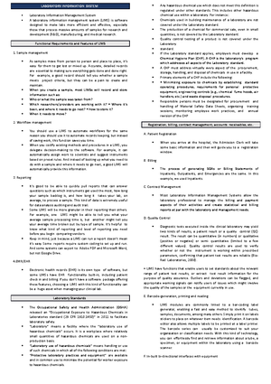 Clinical Chemistry BOC Review Questions - Medical Laboratory Science ...