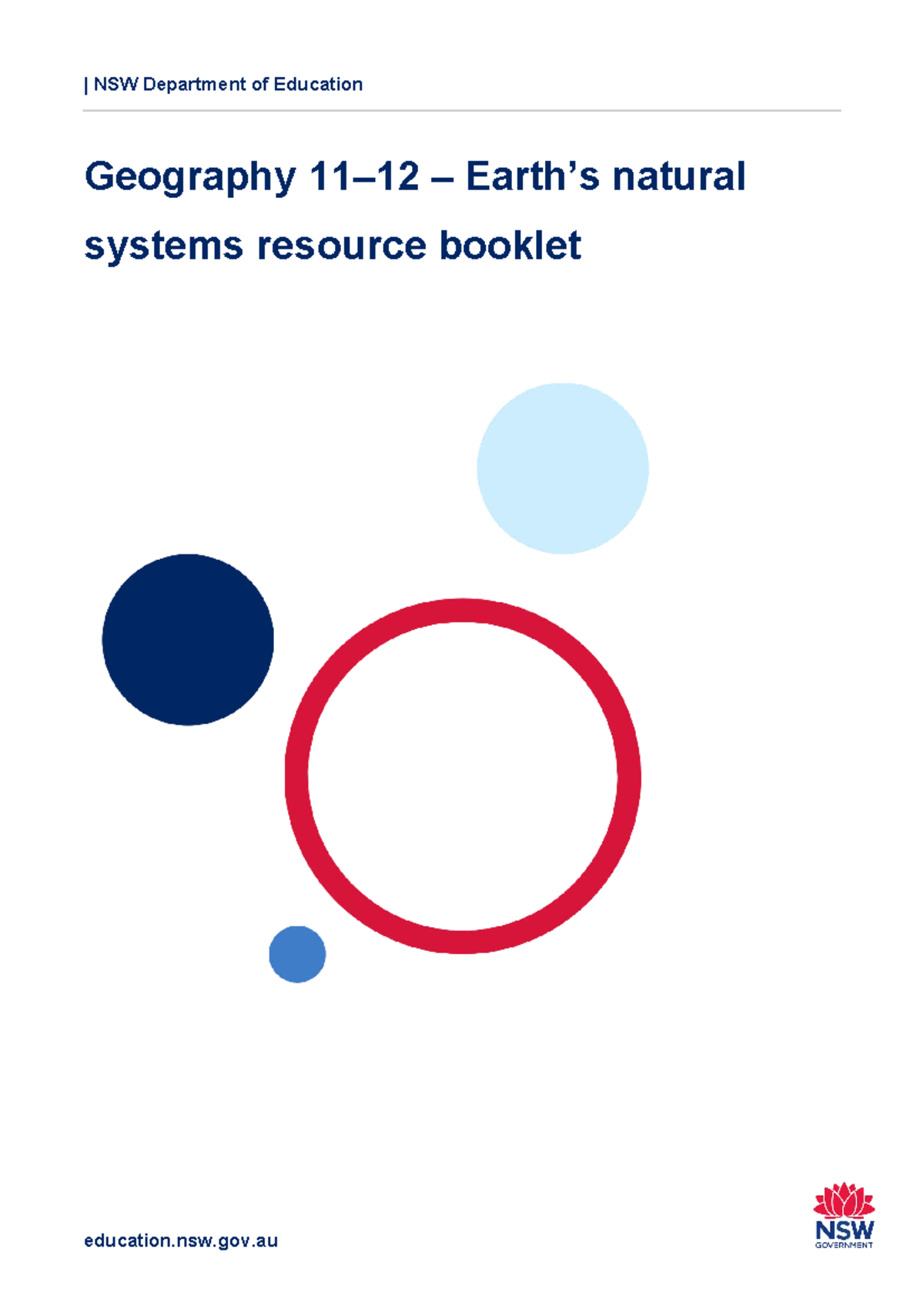 Hsie s6 geography earths natural systems resource booklet - | NSW ...