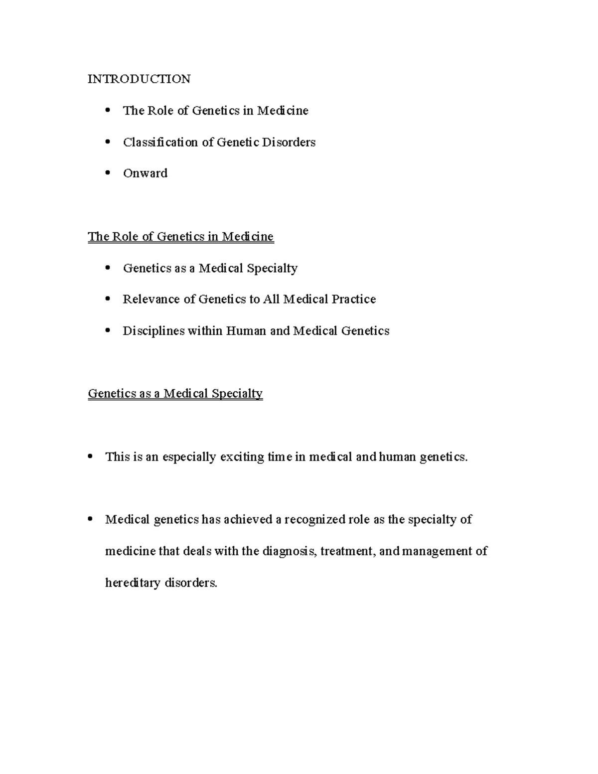 Introduction To Pathology one. Gives an INtroduction to Pathology and ...