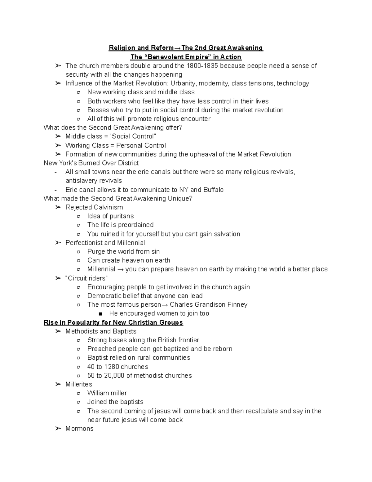 Religion and 2nd Great Awakening: Influence Unique Features and Reform ...