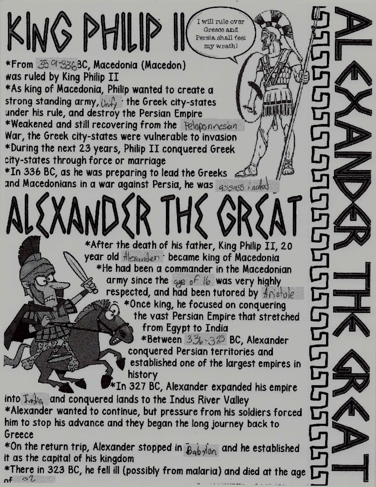 Alexander the Great - Alex - HIS 4115 - Studocu