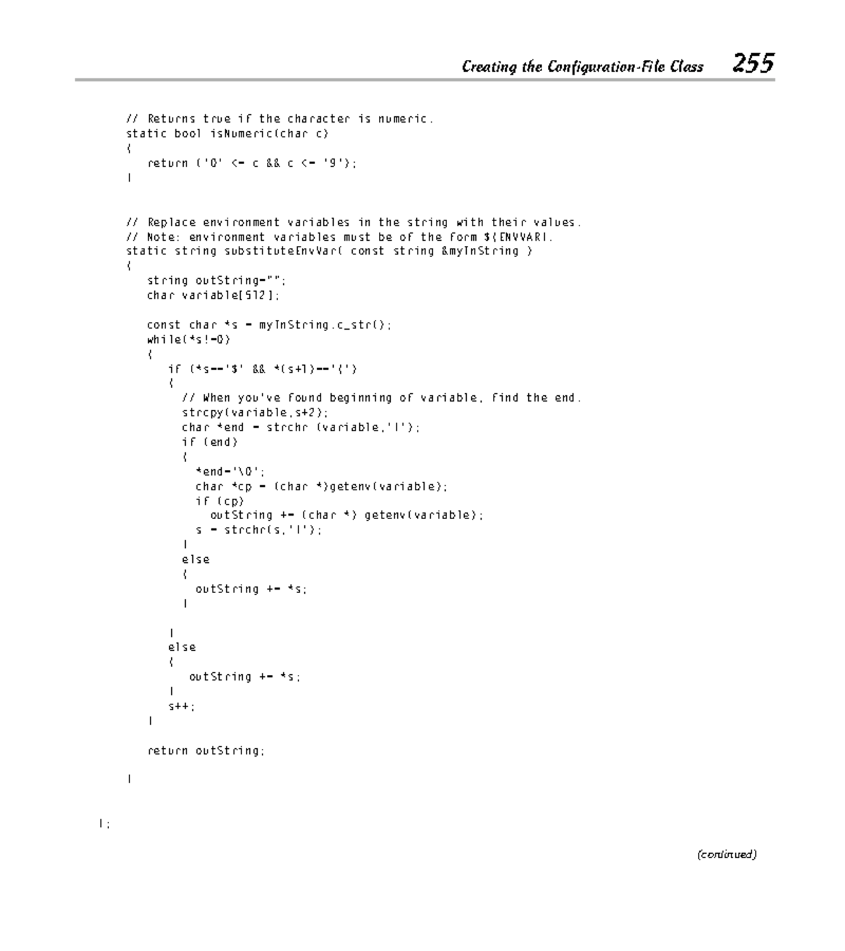 C Timesaving Techniques 50 Creating The Configuration File Class
