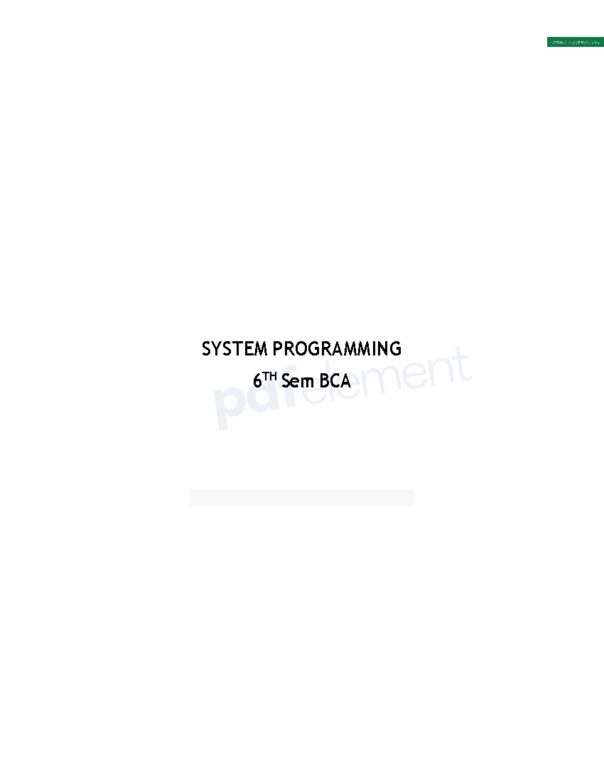 Sp notes-1 - 6 TH Sem BCA Software Chapter- Introduction Software is as ...