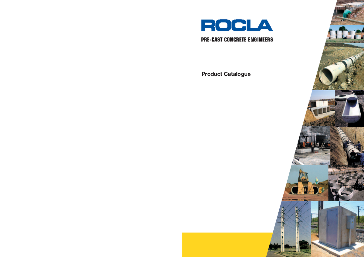 Rocla 05Bro Part 1 - Catalogue - Product Catalogue PRE-CAST CONCRETE ...