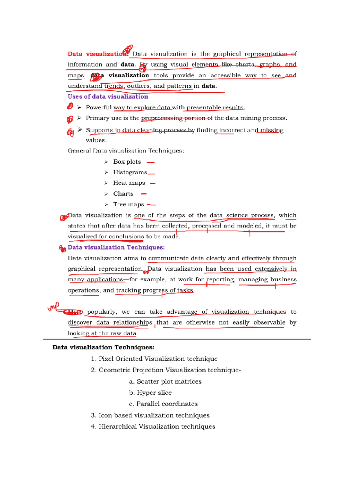 Chapter-5 - cyber security - Data visualization Data visualization is the graphical ...