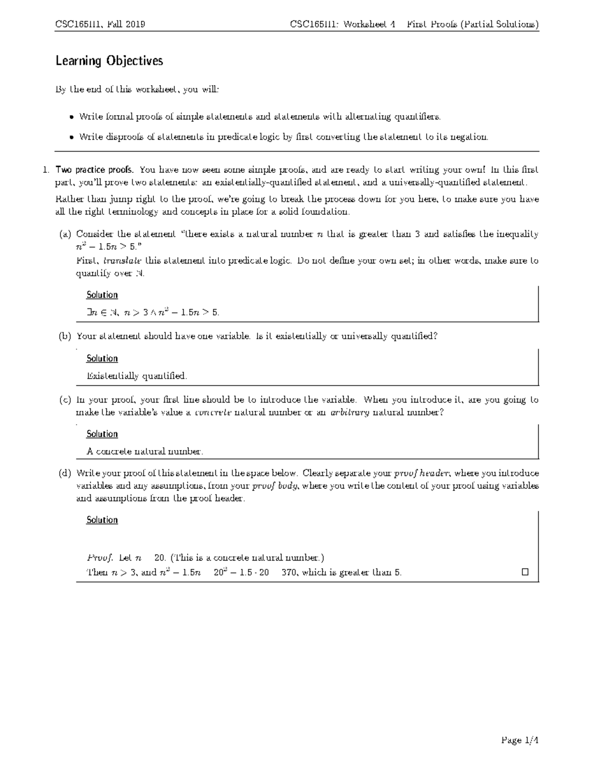 Week3-hr2-solutions - CSC165 Handout - Learning Objectives ②t ♥ ♦ t s ♦ ...