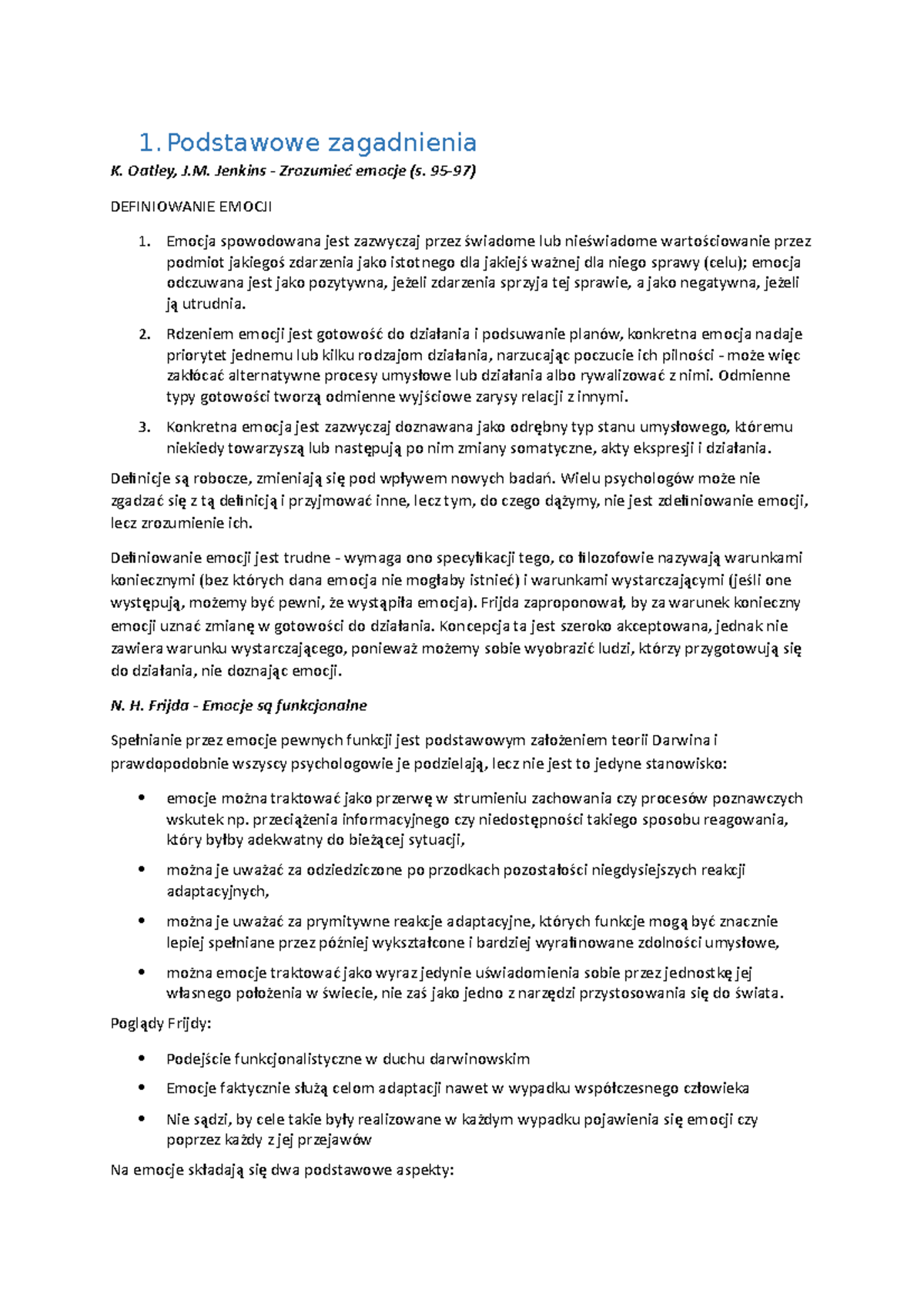 Eim sakson-obada - notes preparing for the egzam - 1. Podstawowe ...