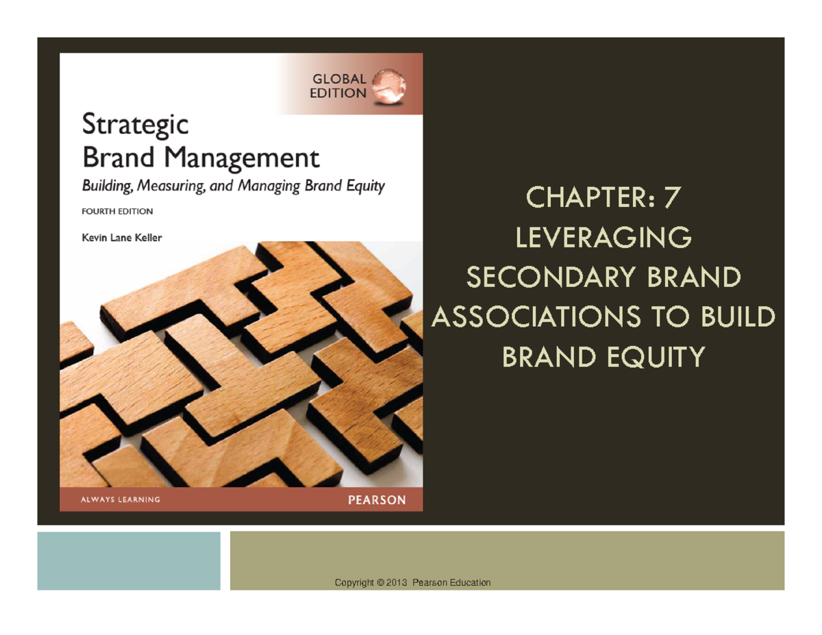 Chapter 7 GE Fin Students - Copyright © 2013 Pearson Education CHAPTER ...