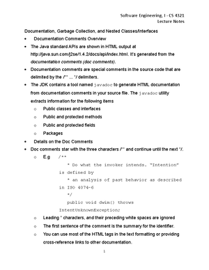 2021-Software Engineering I CS 4321- Lecture Notes-UI Design - Lecture ...