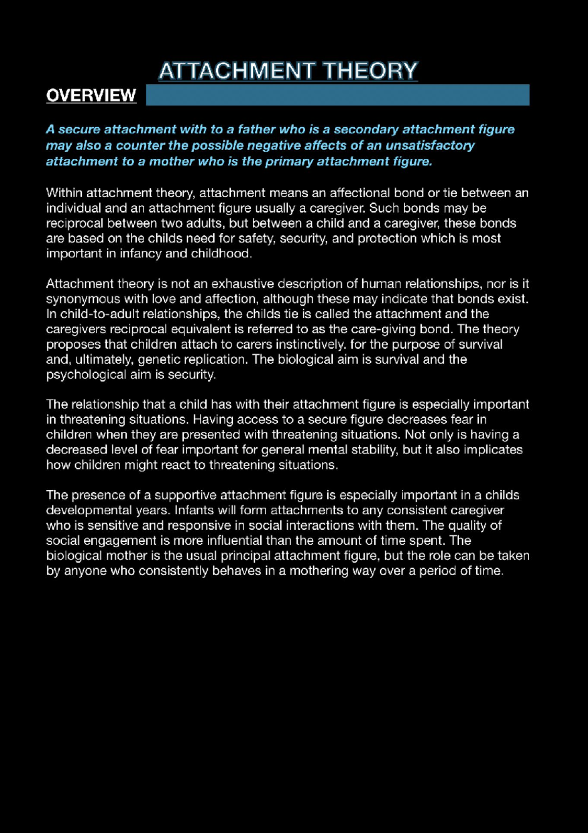 Attachment: Overview - 8657 - Studocu