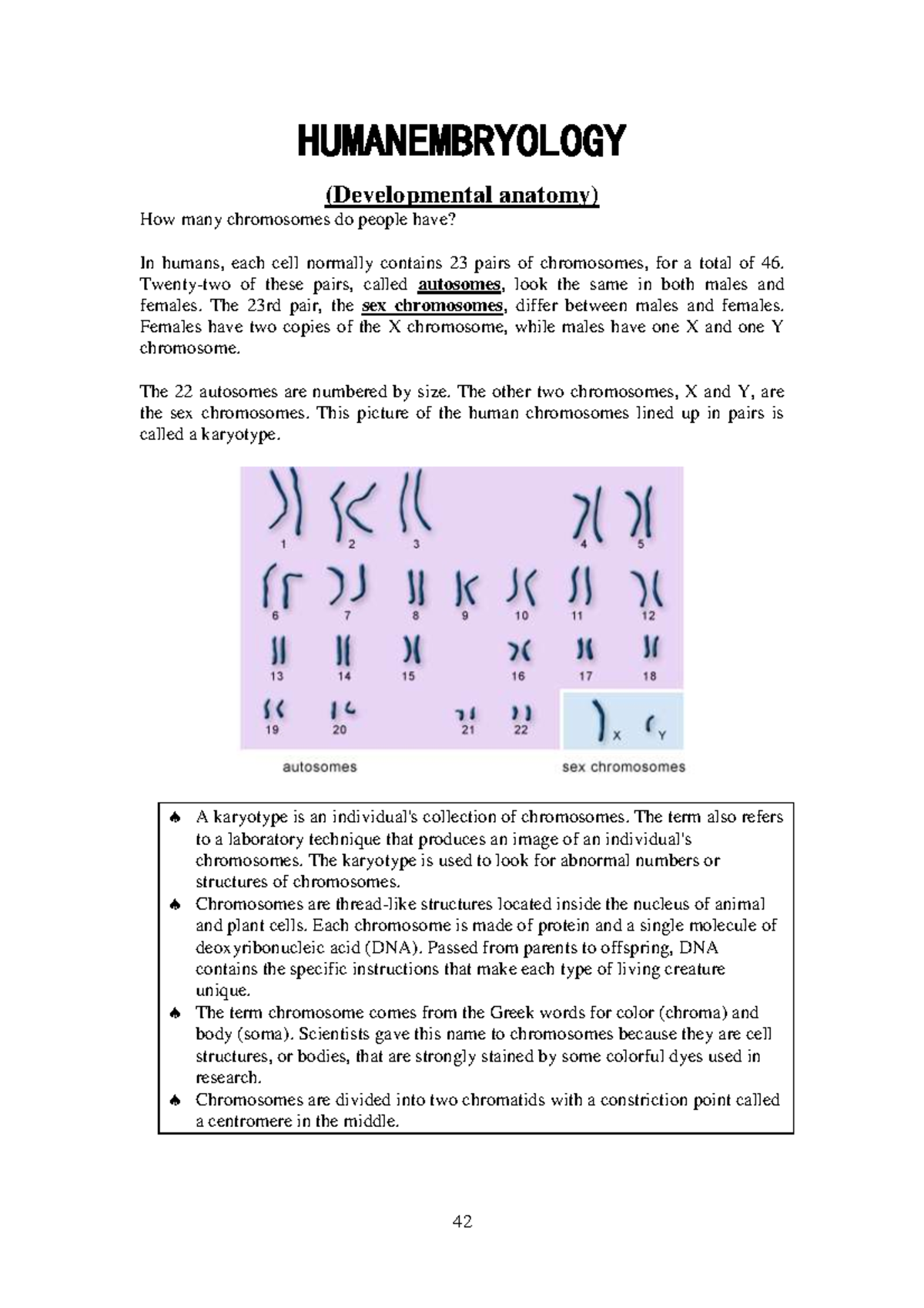 Developmental anatomy - HUMANEMBRYOLOGY (Developmental anatomy) How ...