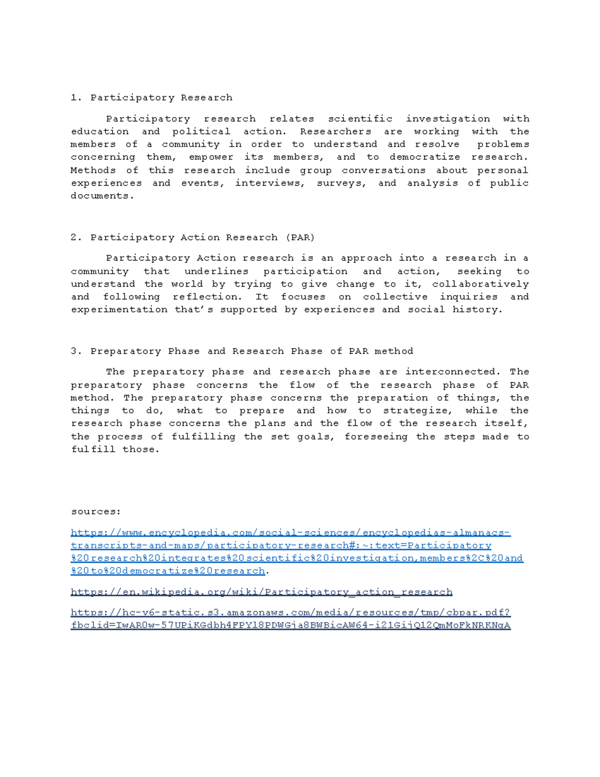 Community-based research methods - Participatory Research Participatory ...