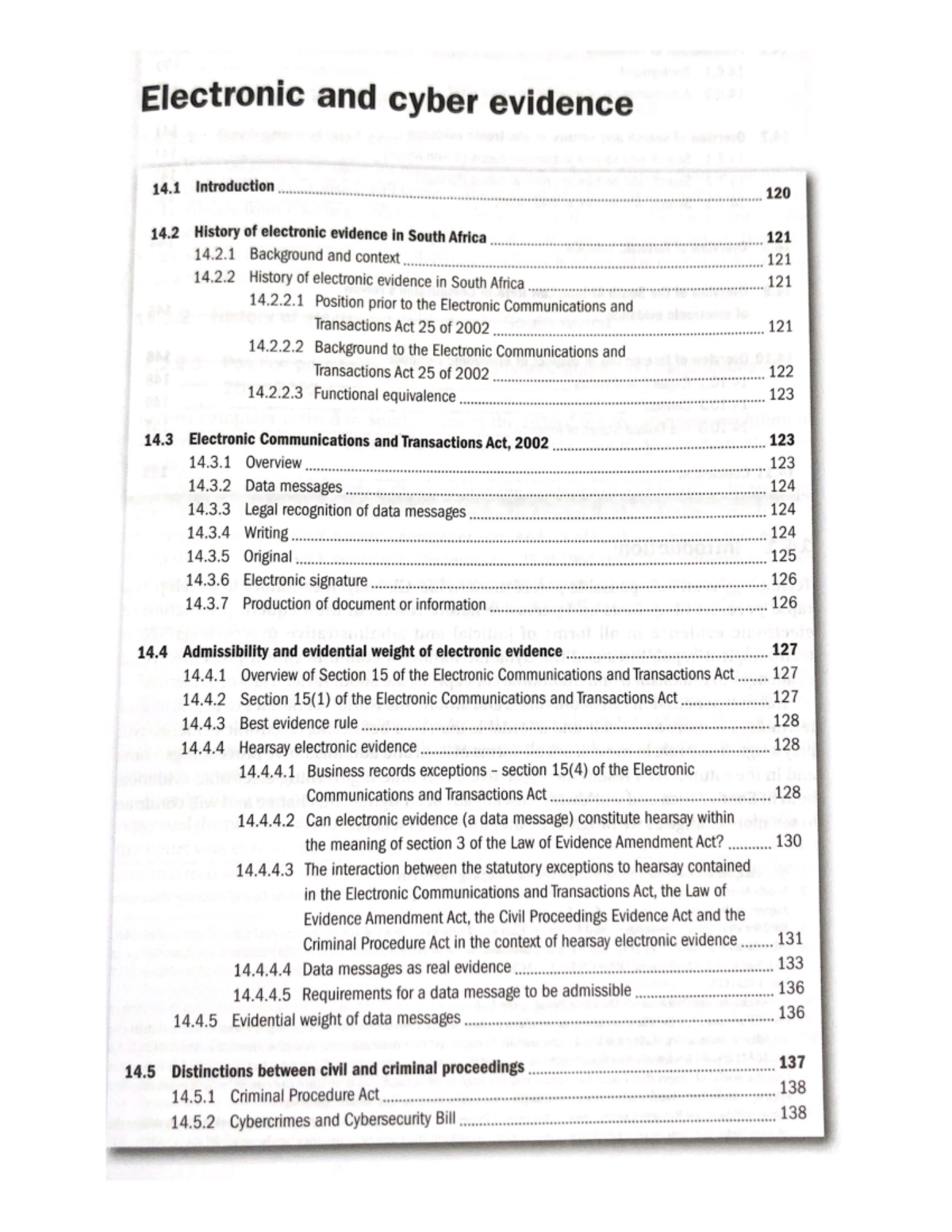 Electronic evidence - Studocu