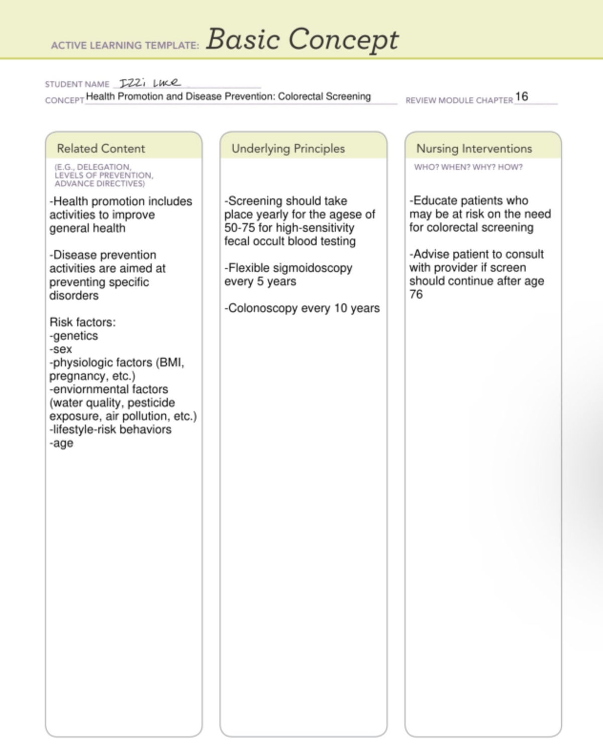 Ati - Ati template - NUR 323 - Studocu