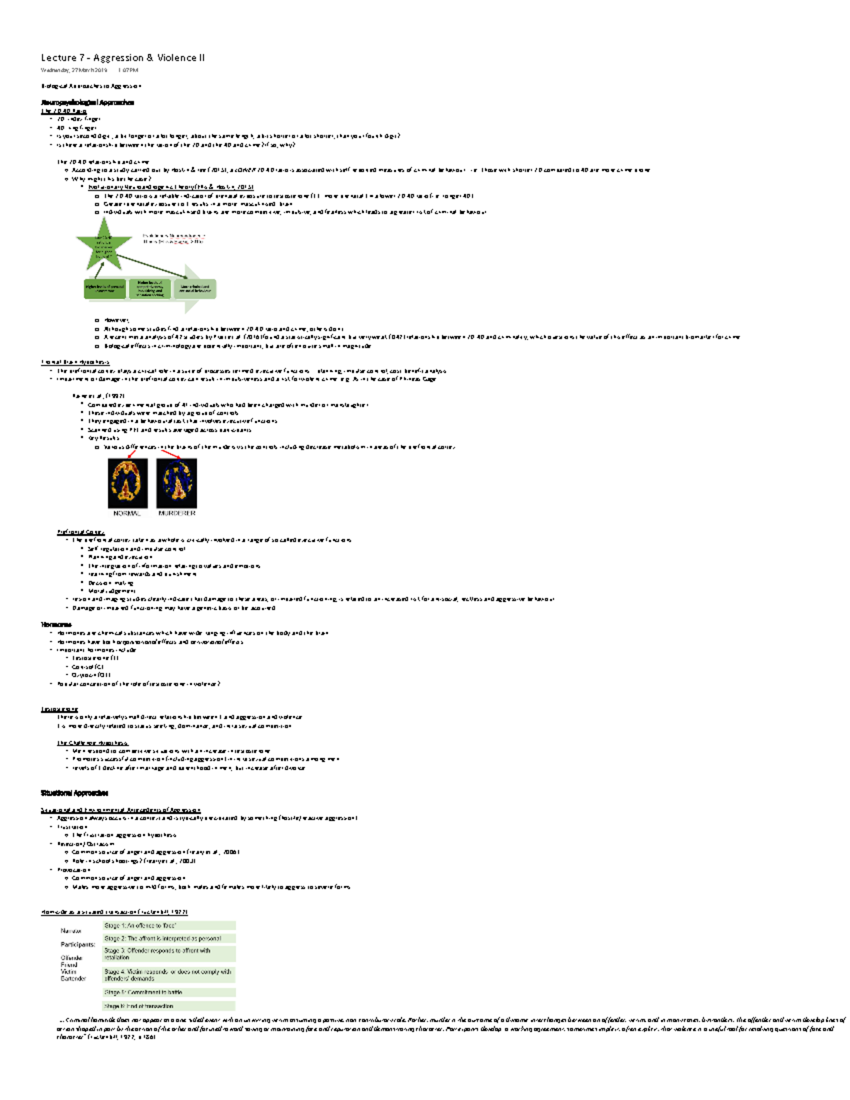 CRIM217 - Lecture Summary (#7) - Warning: TT: undefined function: 32 - Studocu