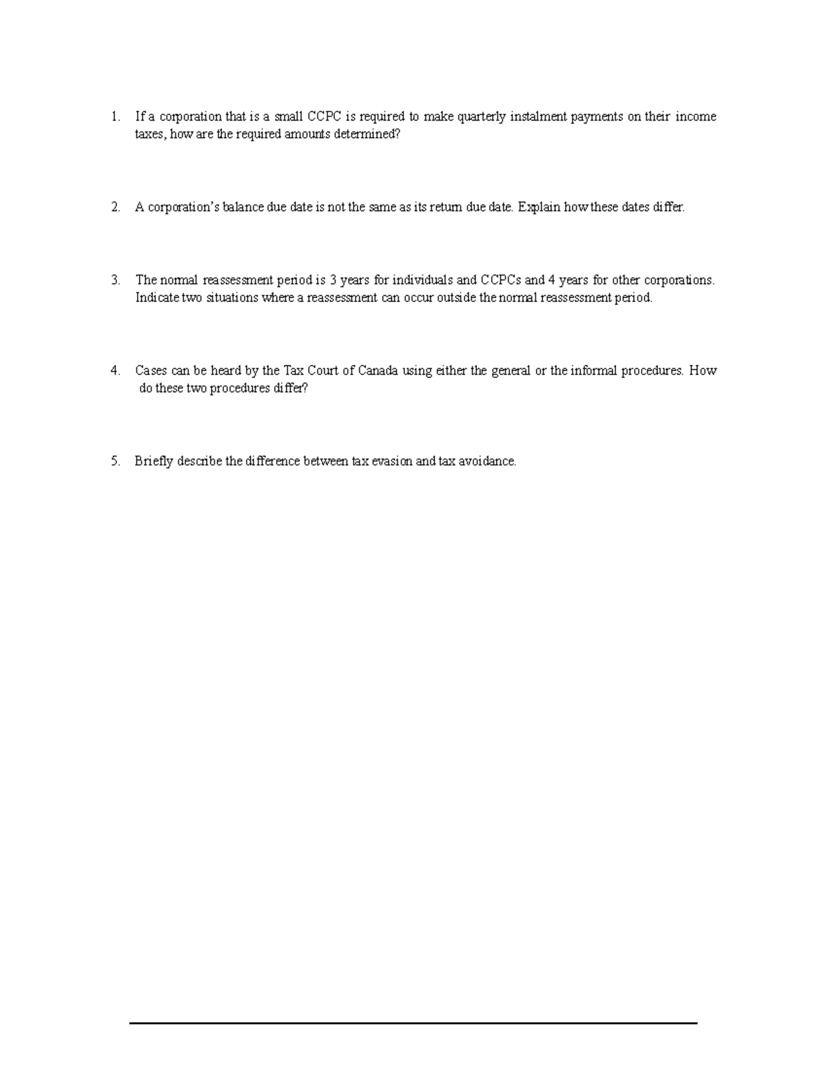ACCT226 Short Question And Answer Chapter 2 3 If A Corporation That ACCT226 Short Question And Answer Chapter 2 3 If A Corporation That