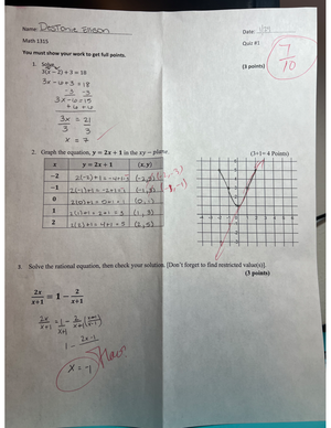Algebra Notes 1.6 - Math 1315 Section 1. Other Types of Equations ...