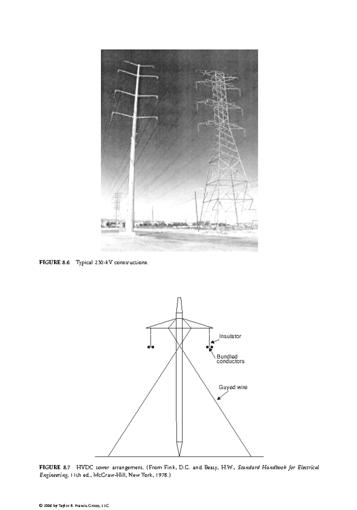 Electric Power Generation 2-16 - FIGURE 8 Typical 230-kV constructions ...