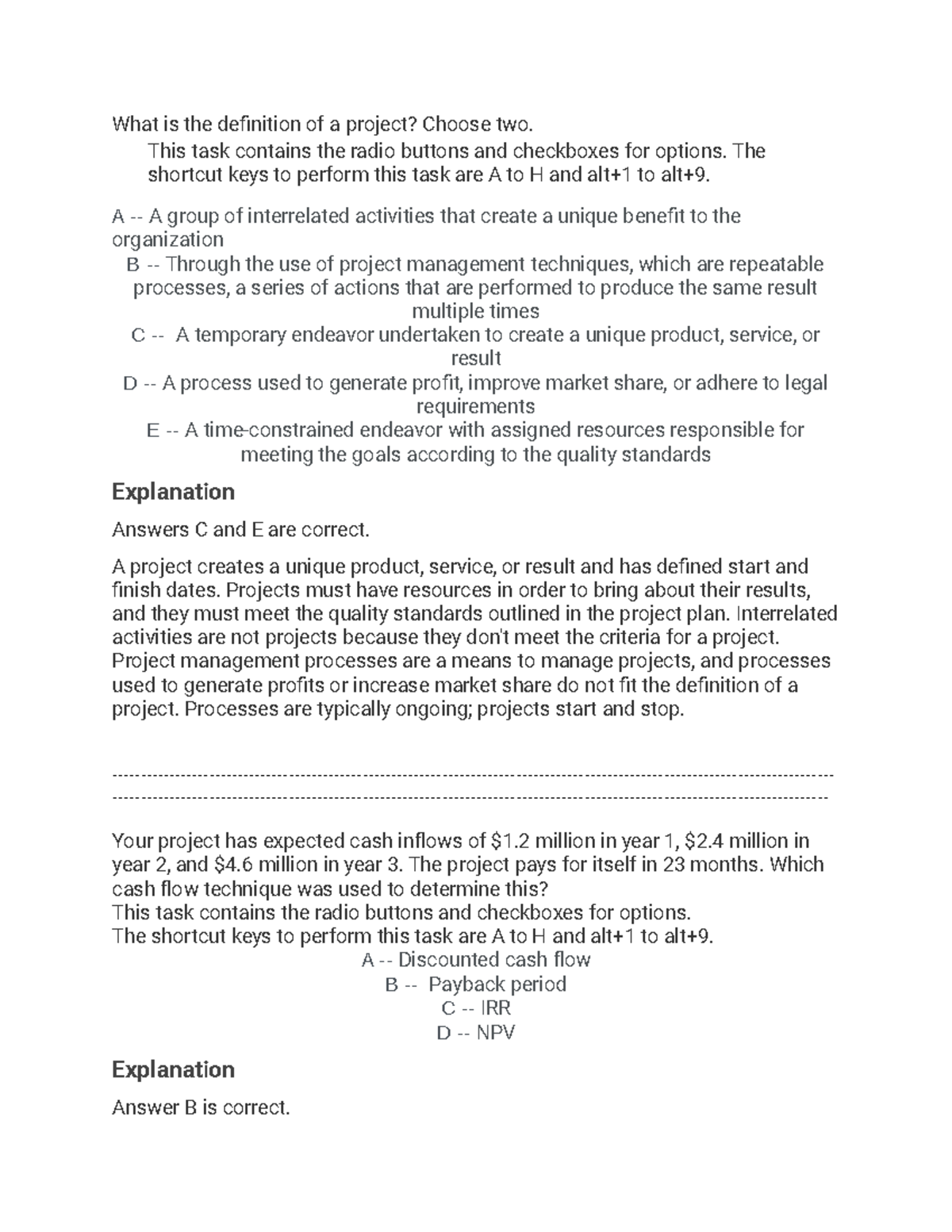 Chapter 1 Initiating the Project - What is the definition of a project ...