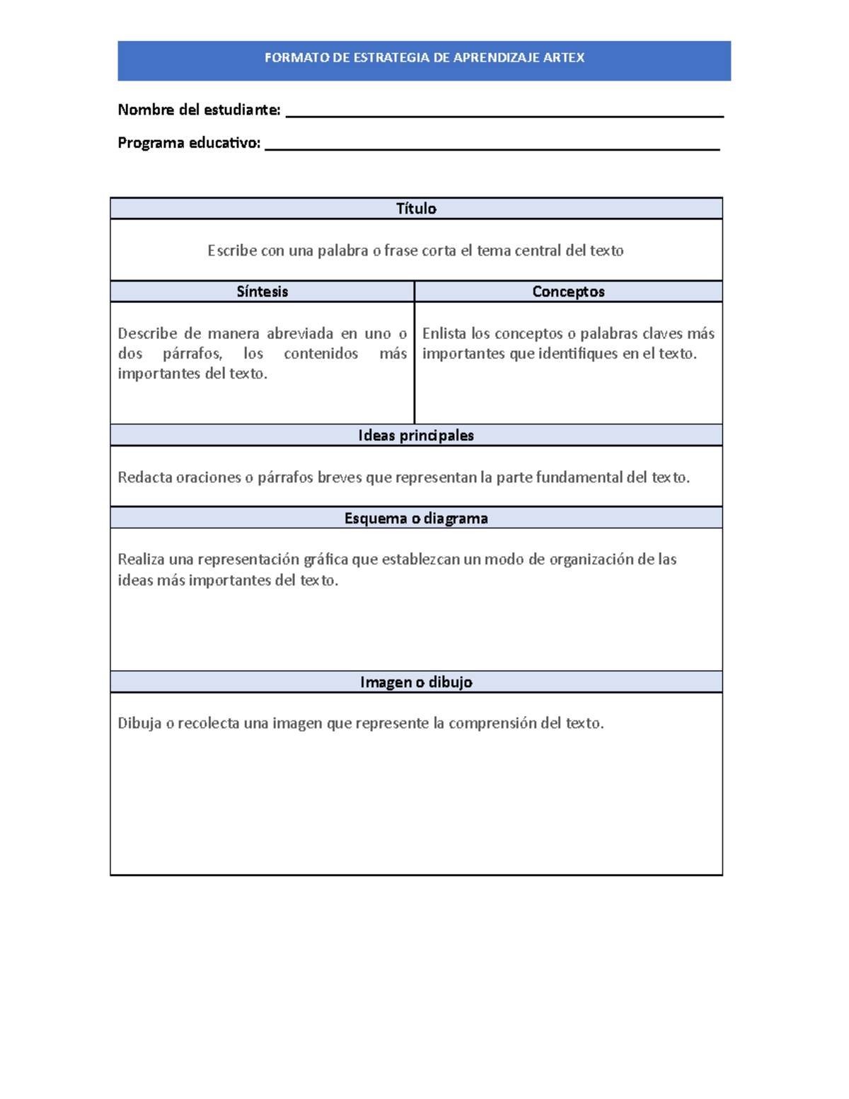 U1 formato Artex-1 - APUNTES DE CLASES - Nombre del estudiante: - Studocu