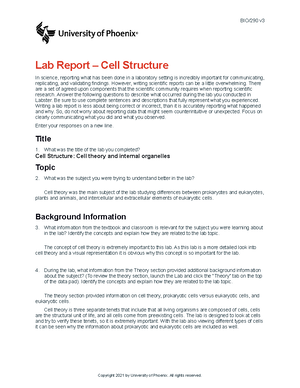 Bio291 v3 wk1 the hematology lab report - BIO/291 v Hematology Lab ...