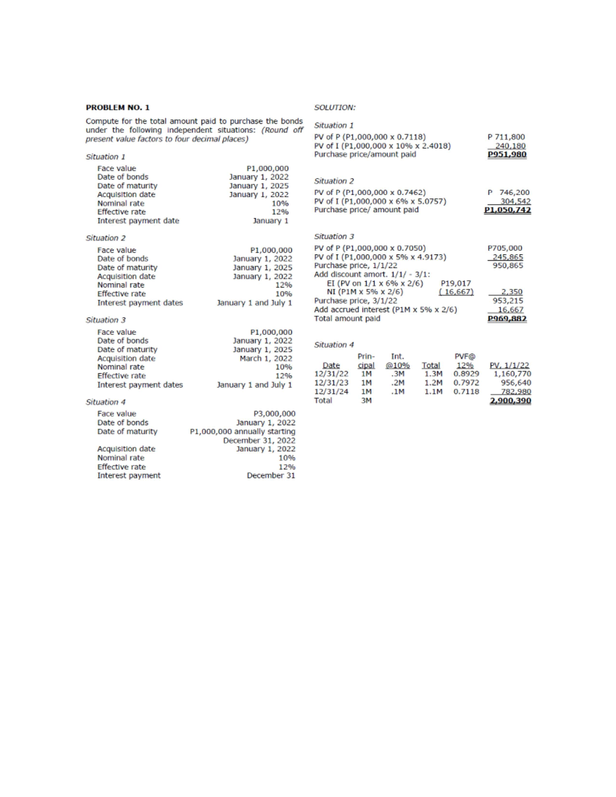 HOW TO Compute Issue Price student - Accountancy - Studocu